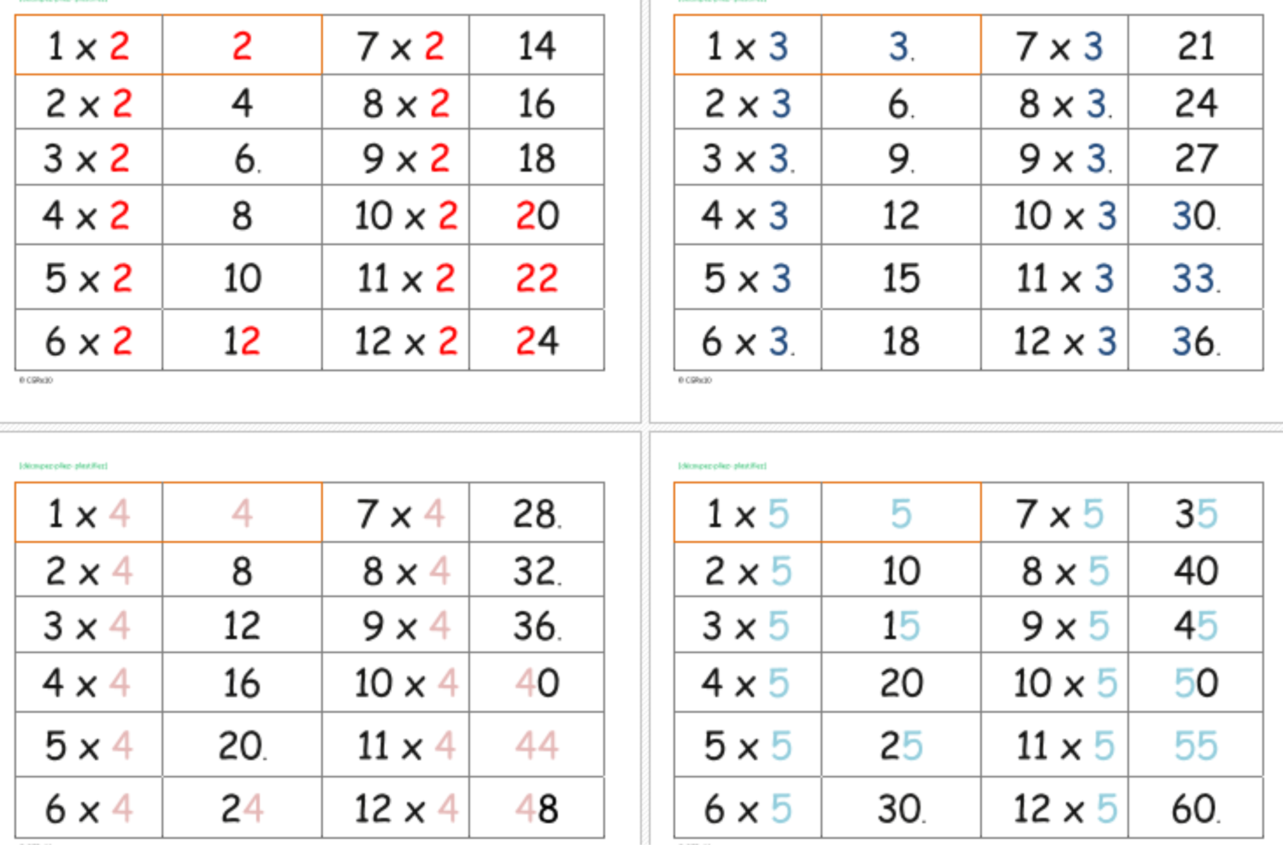 Livret et calcul mental – Ateliers dys